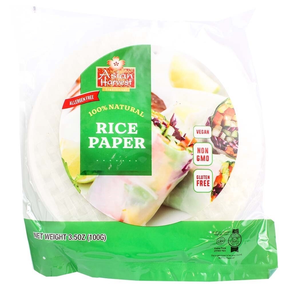 WHITE RICE PAPER ASIAN HARVEST – Soho Market Panama