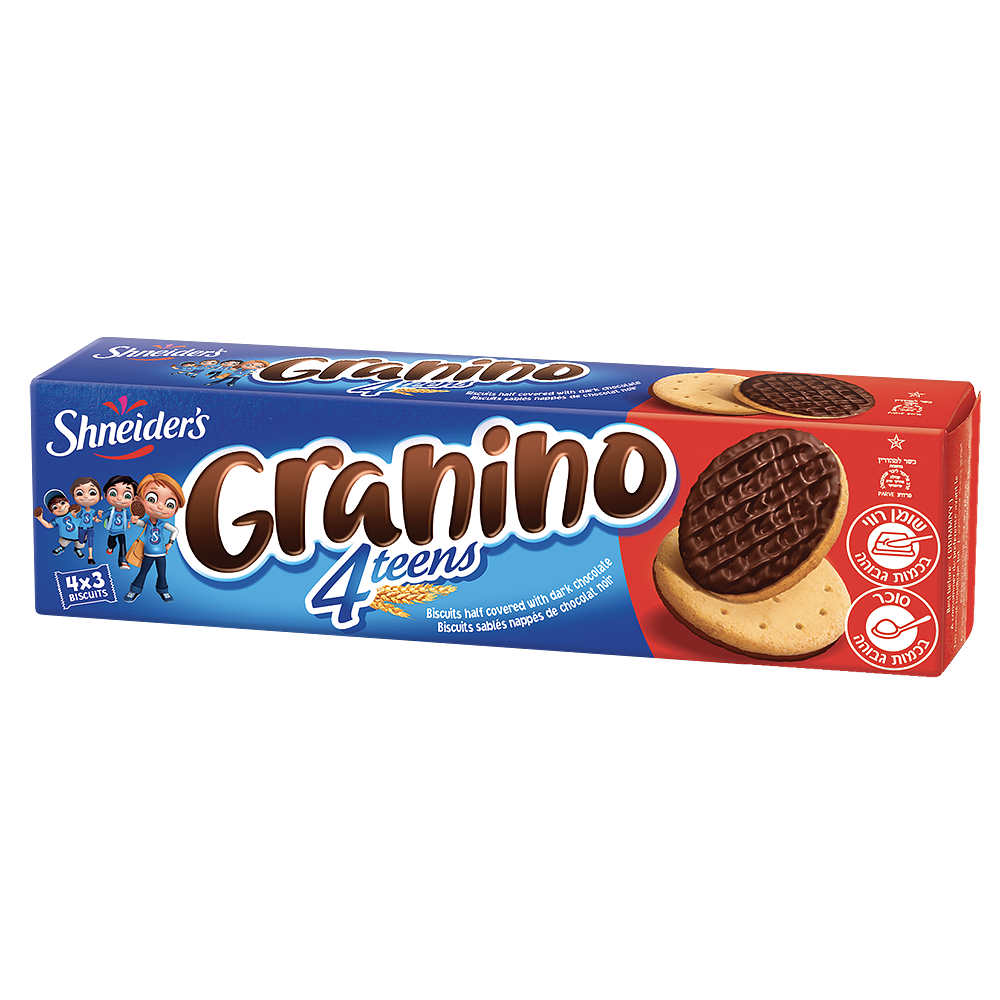 GRANINO - BISCUITS HALF COVERED WITH DARK CHOCOLATE – Soho Market Panama
