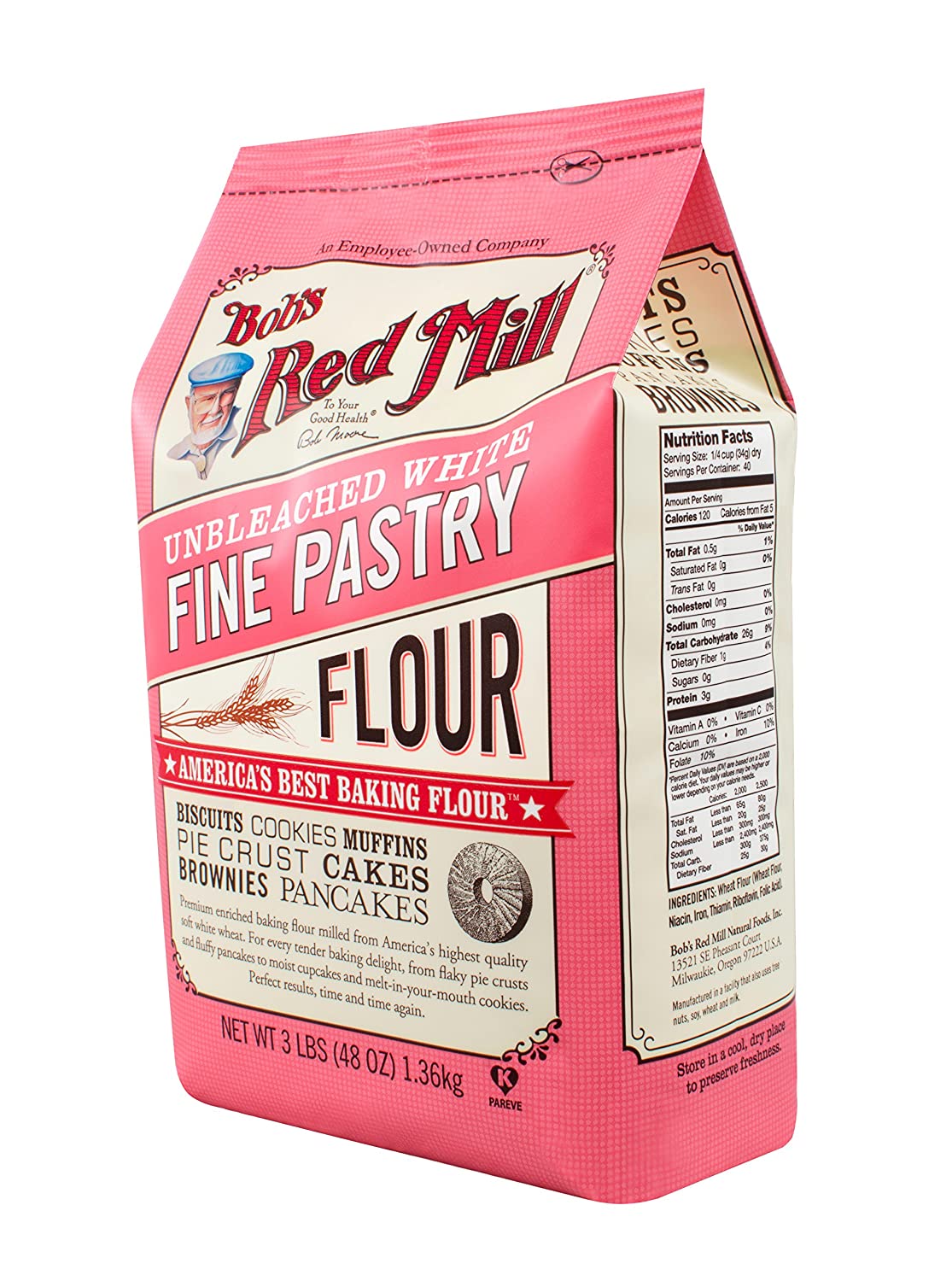 UNBLEACHED WHITE FINE PASTRY FLOUR – Soho Market Panama